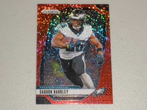 2024 Panini Prizm Red Sparkle Prizm #232 Saquon Barkley SP | eBay