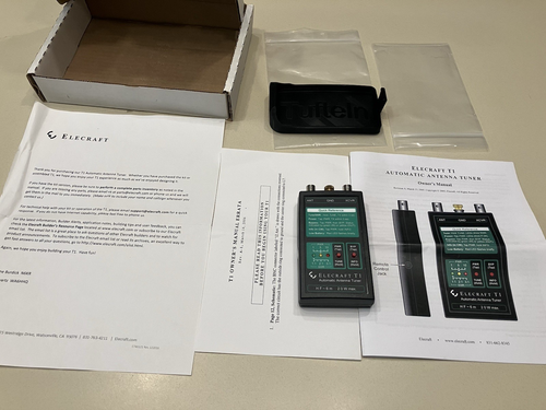 Elecraft T1 ATU Automatic Antenna Tuner T1-A with original box - Barely ...