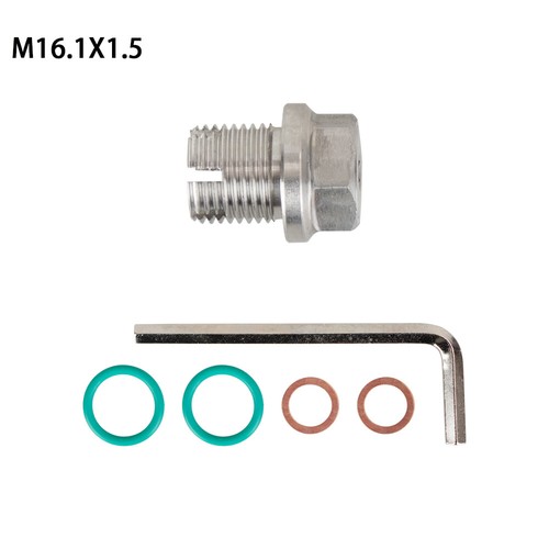 M16.1X1.5 Self Tapping Oil Pan Thread Repair Kit Oil Drain Plug with O ...