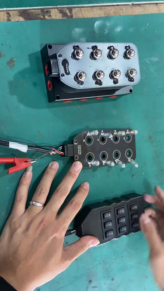 New 9 Switch Box 5m cord airbagit Rocker Switch Air Ride Suspension | eBay