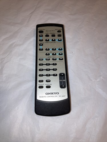 Original Onkyo Audio System Remote Control RC-485P | eBay