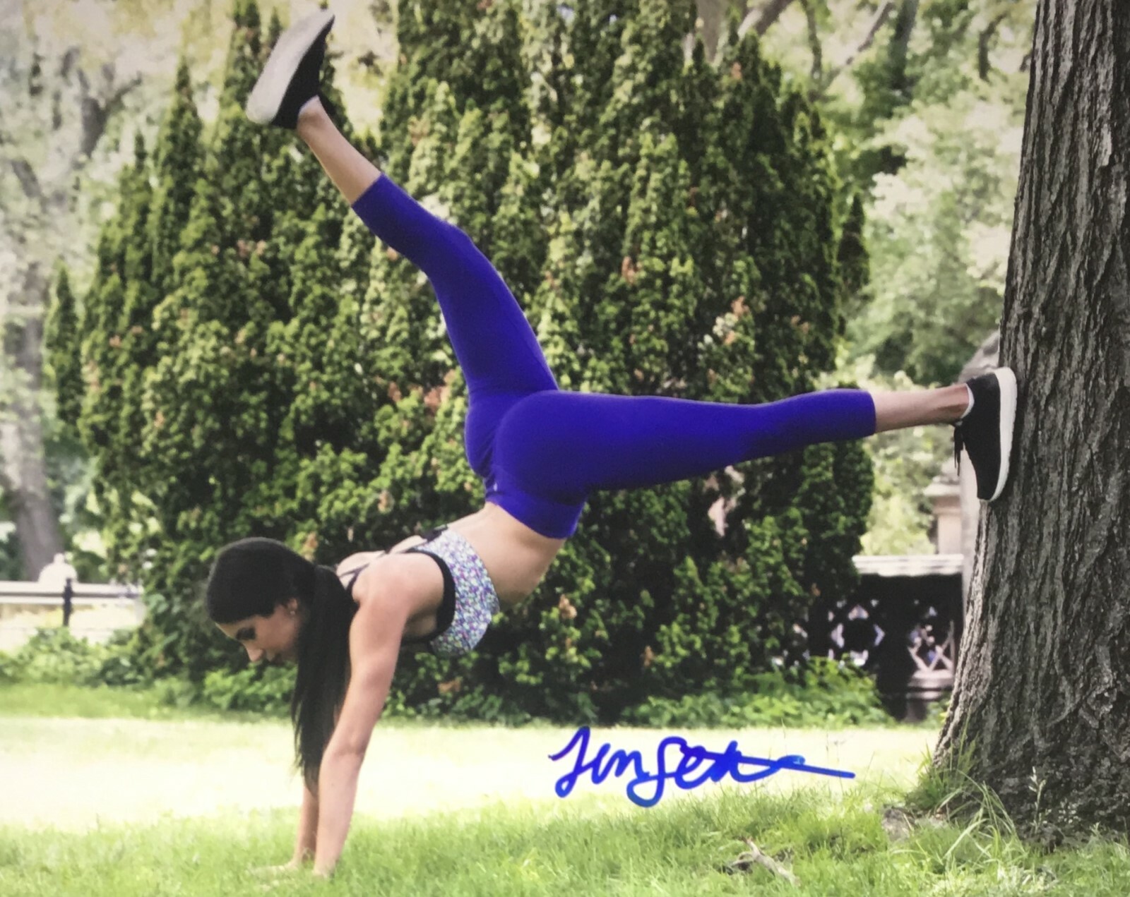 Jen Selter Sexy Fitness Model Nice Booty Signed 8x10 Autographed Photo ...