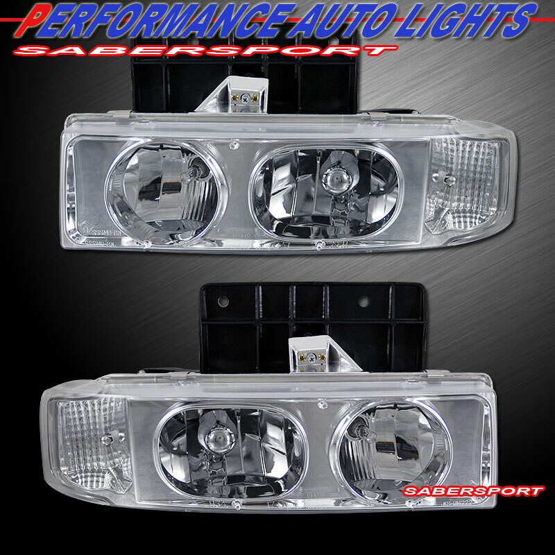 Combo Headlights + Park Signal Lamps + LED Taillights for 1995-2005 ...