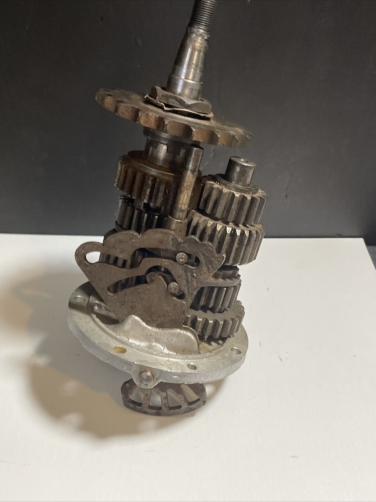 BSA A50 A65 Gear Cluster Transmission Cam Plate Lay Main Shaft Gear ...
