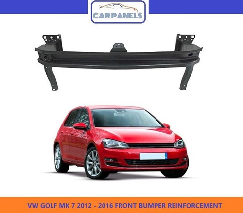 VW GOLF FRONT BUMPER REINFORCEMENT 2012 - 2018 MK7 CRASH CARRIER BAR ...