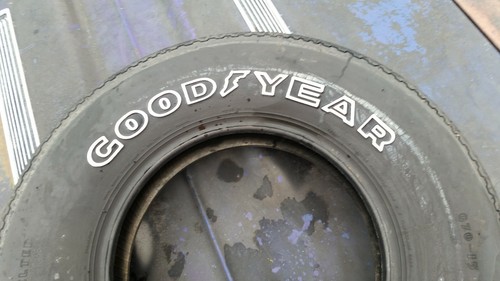 Vintage Goodyear Polyglas GT muscle car tire NOS 60's 70s G70-15 mopar ...