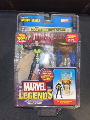 Marvel Legends WASP w/ Modok BAF Legs Series 6" Action Figure Comic ...