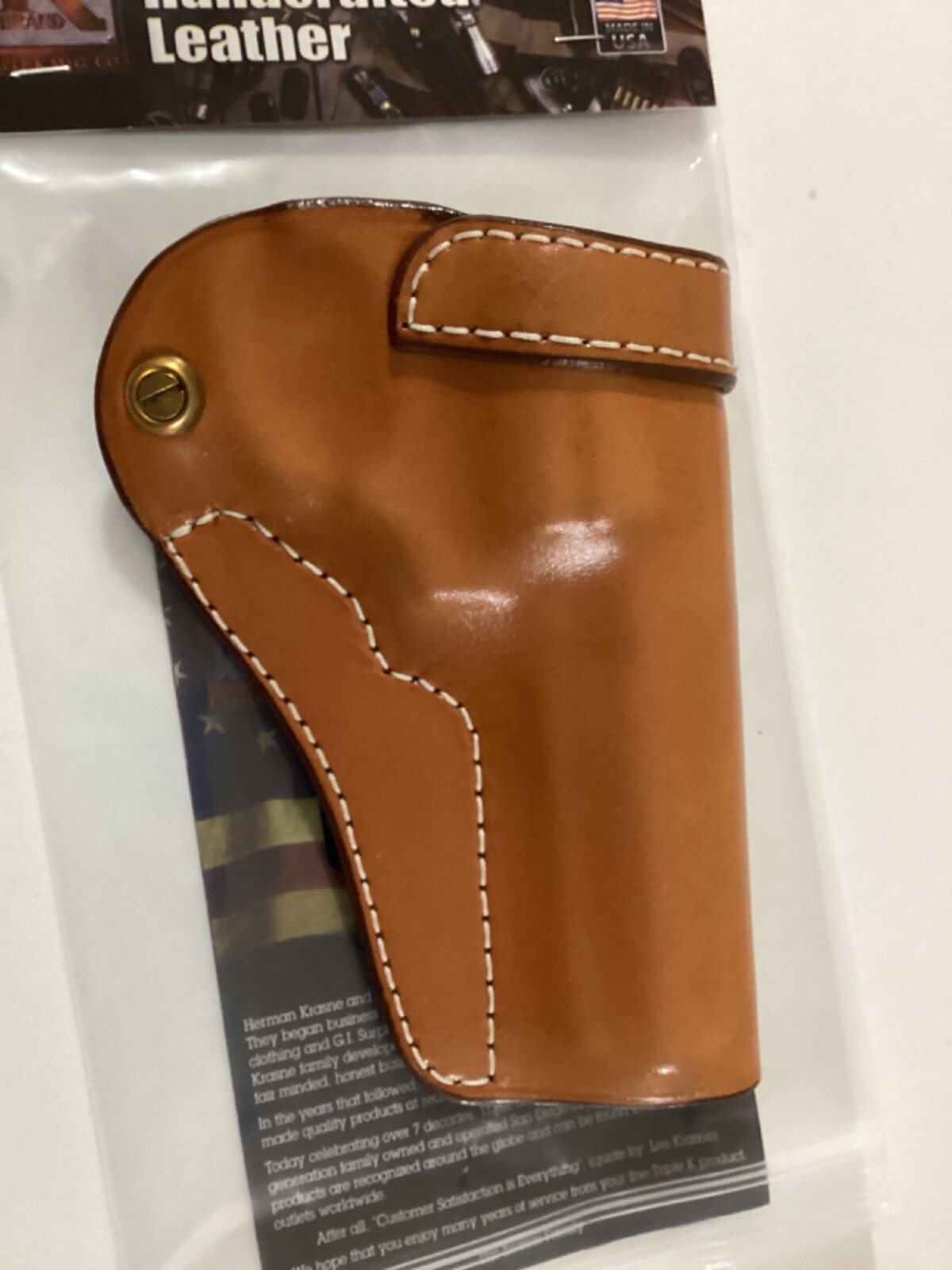 Triple K holster Ruger SP101 4.2 inch barrel cross draw NEW | eBay