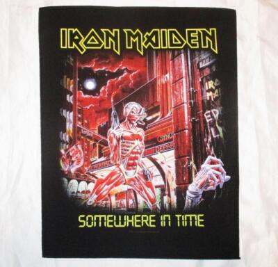Iron Maiden Somewhere In Time Large Back Patch Heavy Metal | eBay