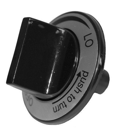 Gas Grill Universal Plastic Gas Valve Black Control 2" Knob 1/2" Shaft ...