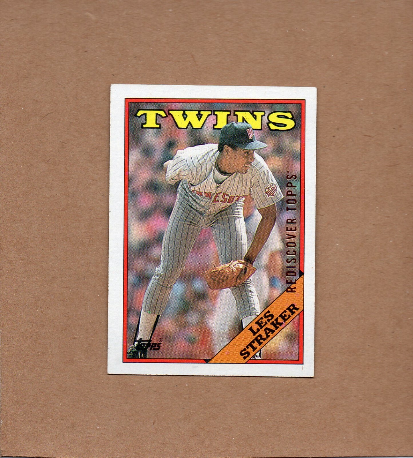 2017 topps buyback card 1988 bronze 264 les straker twins | eBay