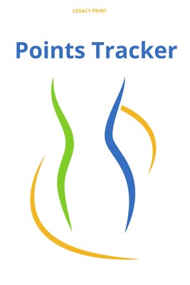 Points Tracker: Weight Watchers food journal planner. Points track | eBay