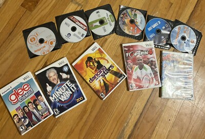 Wii Lot 6 Loose Discs 5 CIB Games | eBay