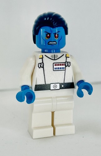 LEGO Admiral Thrawn Minifigure sw0811 Exclusive To LEGO Set The Phantom ...