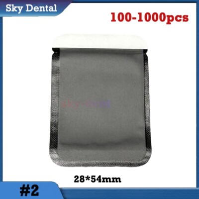 100-1000pcs Size #2 Dental X-Ray Digital Phosphor Plate Sensor Barrier ...