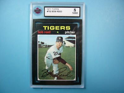 1971 TOPPS MLB BASEBALL CARD #732 BOB REED HI# KSA 8 NM/MINT SHARP!! 71 ...