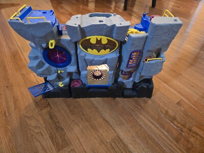 Batman Fisher Price Fold Up Play Set Bat Cave Fort Imaginext Toys | eBay