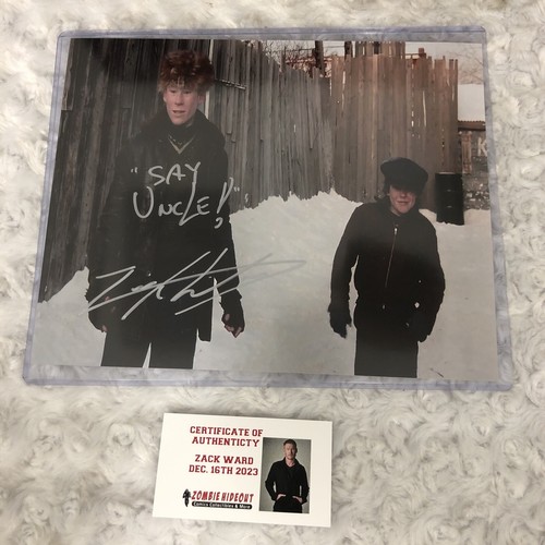 Zack Ward (A Christmas Story) SCUT FARKUS Signed Autograph 8x10 w ...