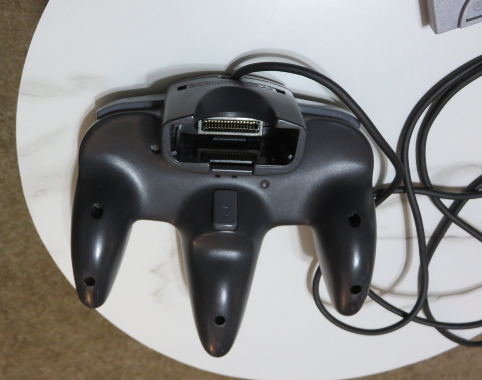 🕹️ Official NINTENDO 64 BLACK Controller + Rumble Pak + Memory Pak OEM ...