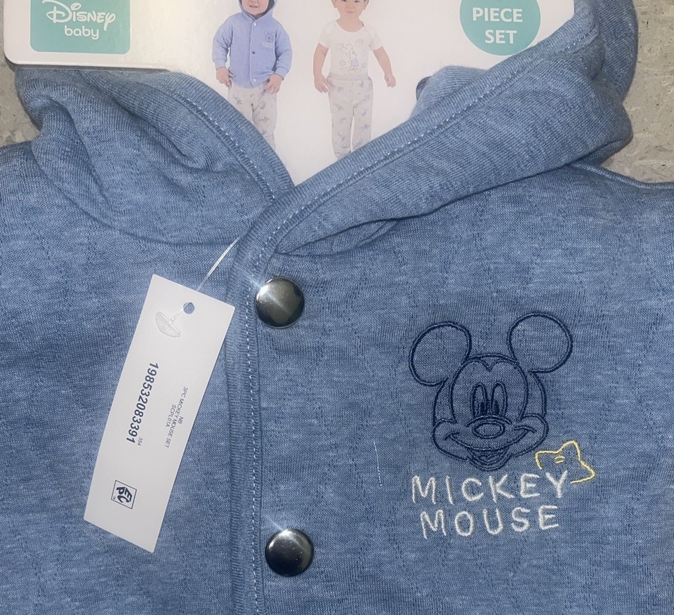NWT DISNEY Baby Mickey Mouse 3 Piece Set 12M | eBay