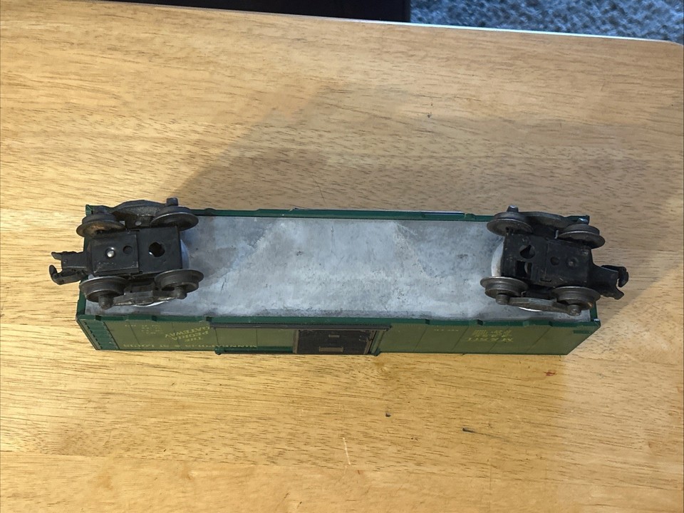 O Gauge Scale Size Box Car Minneapolis & St Louis Green No. 4382 | eBay