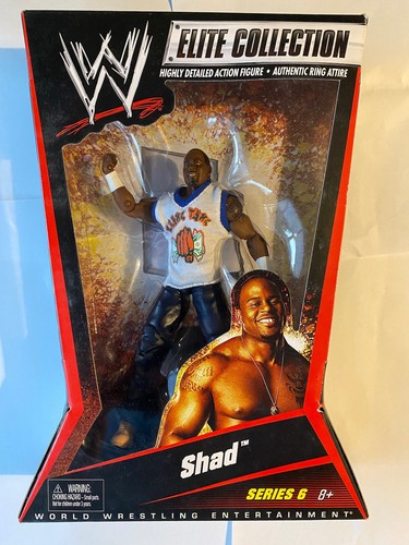 WWE Mattel Elite Series 6 Shad Gaspard Wrestling Figure MOC New In Box ...