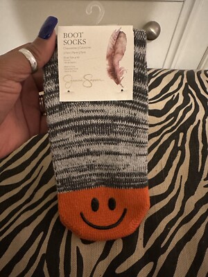 jessica simpson Boot Socks 2 Pairs Shoe Size 4-10 | eBay