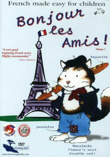 BONJOUR LES AMIS: FRENCH MADE EASY FOR CHILDREN - Vol. 1 (ages 4-9 ...