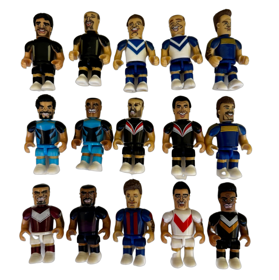 Coles NRL Micro-Figures 2016 - LOT OF 15 LOOSE FIGURES (New condition ...
