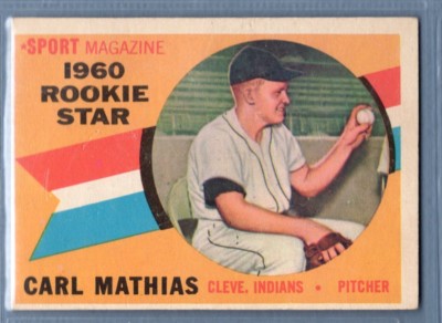 1960 Topps #139 Carl Mathias VG Set Break 1 | eBay