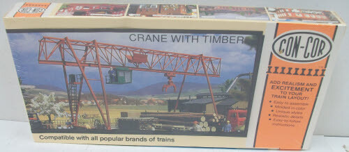 Con-Cor 9041 HO Scale Crane W/ Timber Building Kit | eBay