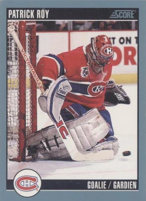 1992-93 Score Canadian - Patrick Roy #295 for sale online | eBay