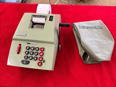 Cash Register, Adding Machines - Hermes Adding Machine Model