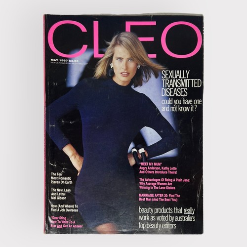 Cleo Magazine No. 175 - May 1987 - Sonia Klein (Covergirl) - Vintage ...