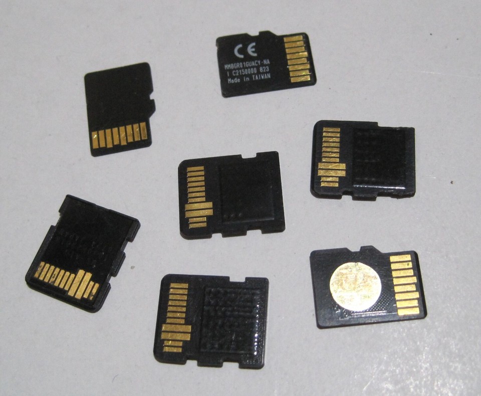 Lot of 7x SanDisk Memory Stick Micro M2 Cards – Used 1GB | eBay