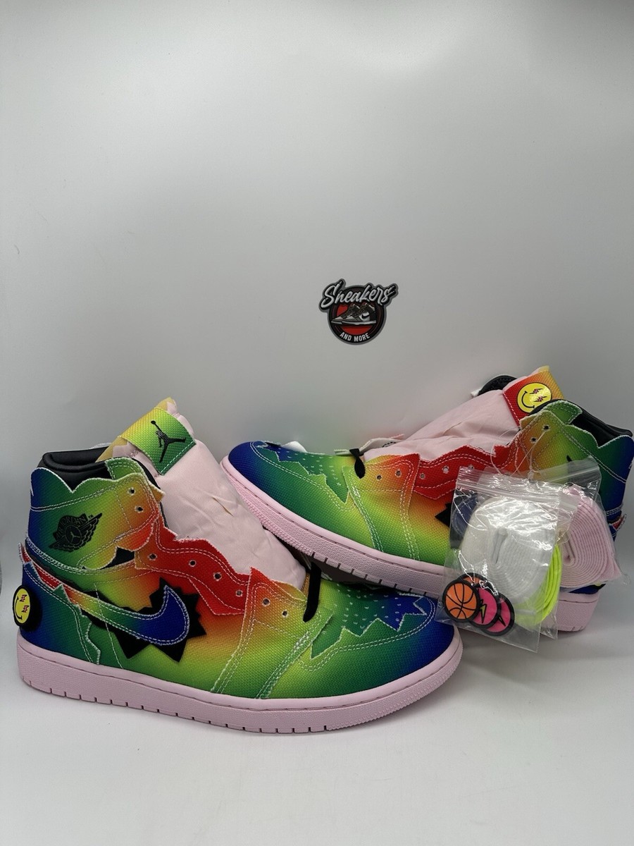 Nike Air Jordan 1 Retro OG High J Balvin Colores Y Vibras Nike Air Jordan 1 Retro OG High J Balvin Colores Y Vibras