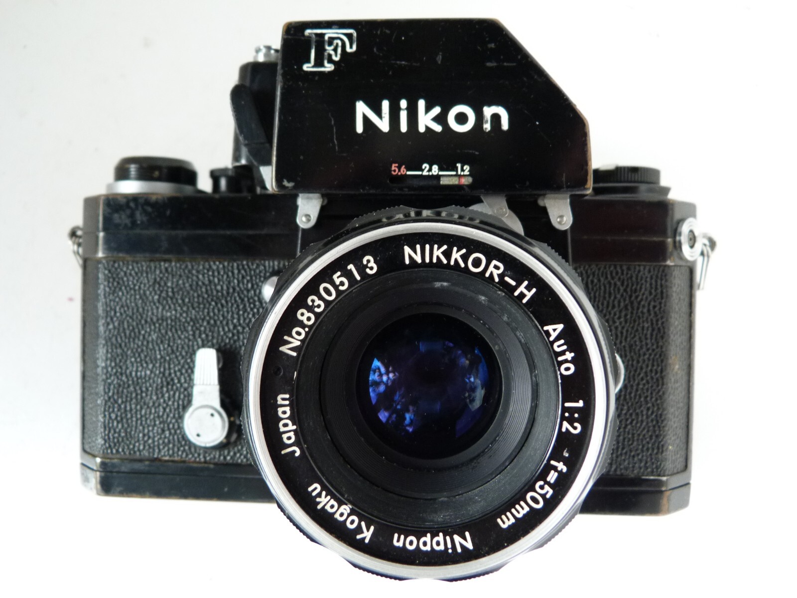 Vintage Nikon F 35mm SLR Film Camera Black, NIKKOR H 50/2 lens.READ | eBay