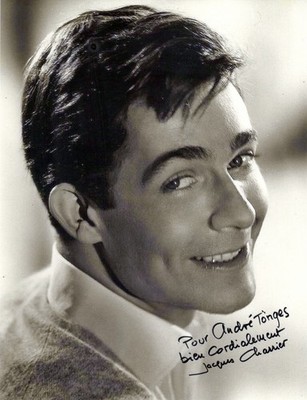 Jacques Charrier Großfoto Original Autogramm "Babette zieht in den ...