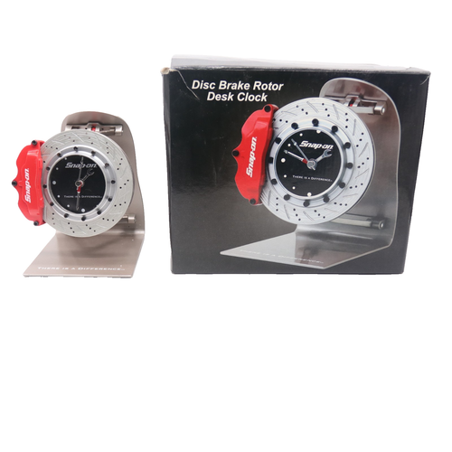 Snap-On Disc Brake Rotor Desk Clock 9904898 – For Parts/Repair – Broken ...