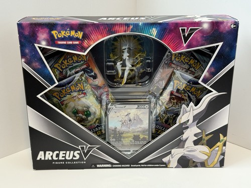 Arceus V Figure Collection Box Factory Sealed Pokémon TCG - Cosmic ...