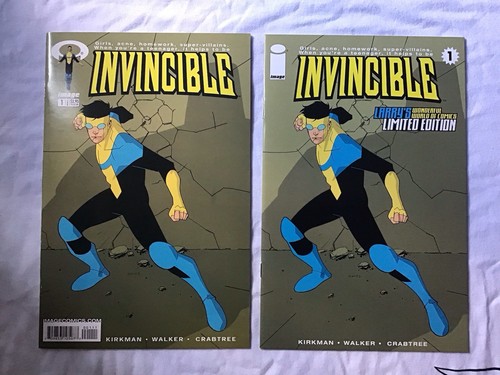 Invincible # 1 - TWO COPIES - 1st Invincible & Omni-Man - IMAGE 2003 - BEAUTIFUL | eBay