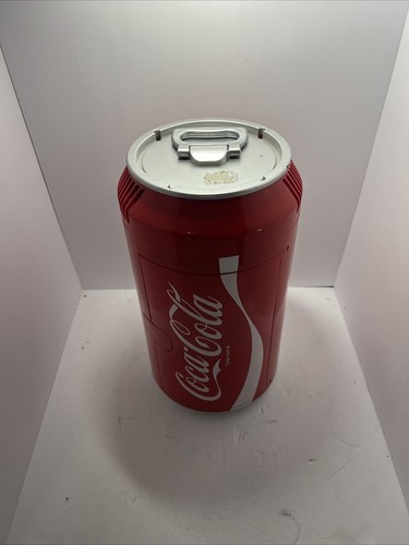 Coca Cola Can Shaped Retro Small Refrigerator - Portable Mini Fridge ...