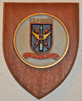 NATO Control & Reporting Centre Glons mess wall plaque Belgium CRC ...