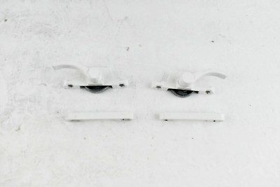 Left And Right Wing Vinyl Window Latch Set White | eBay