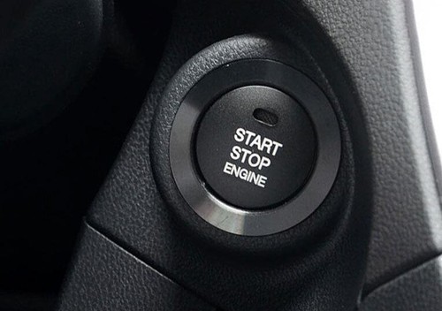 Fit For Subaru Outback 2015-19 Black Aluminum One-Button Start Switch ...