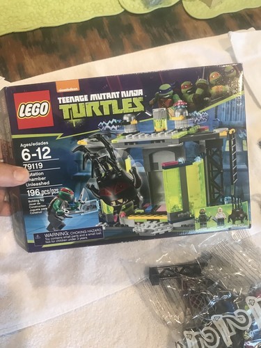 LEGO Teenage Mutant Ninja Turtles: Mutation Chamber Unleashed (79119 ...