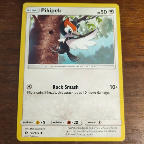 Pikipek 106/149 Common | Sun & Moon: Base Set | Pokemon Card | eBay