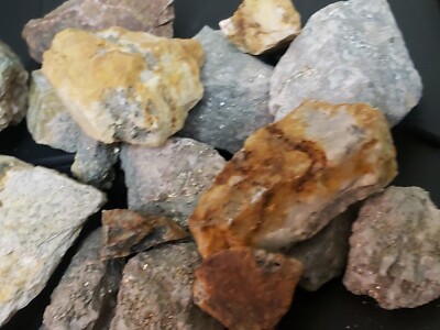 2 Lbs Gold Ore Vein Motherload Samples Colorado Cripple Creek, Clear ...