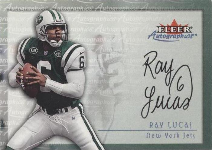 2000 Fleer Tradition - Autographics Ray Lucas (AU) for sale online | eBay