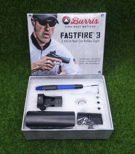 Burris Fastfire III Red Dot Reflex 3 MOA Sight, Picatinny Mount (Black ...